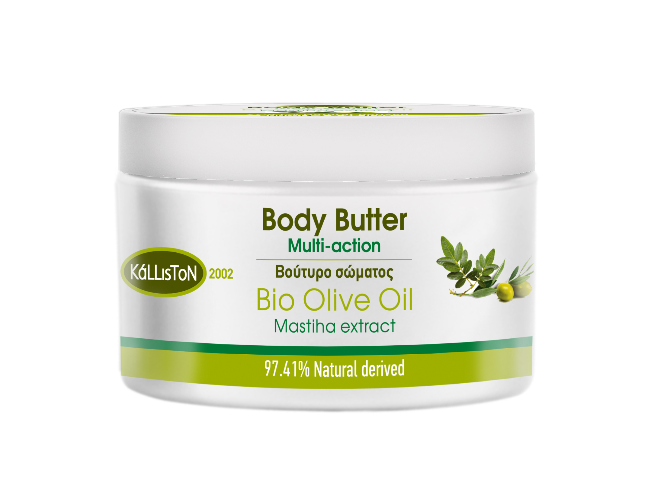 Multi-Action Body Butter with Mastic Extract 200ml - KALLISTON ...